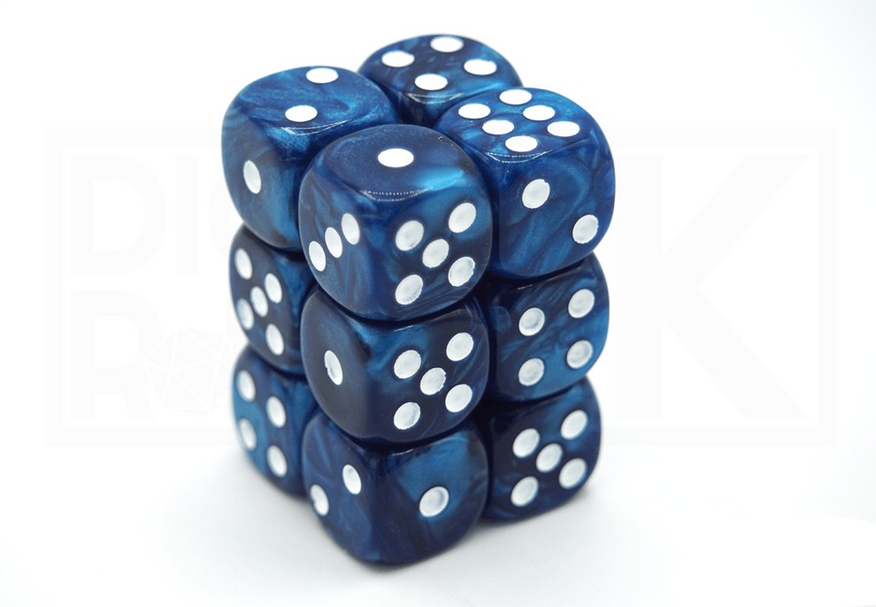 12x16MM Dice Block | Pearl Blue – Moonhopper Games