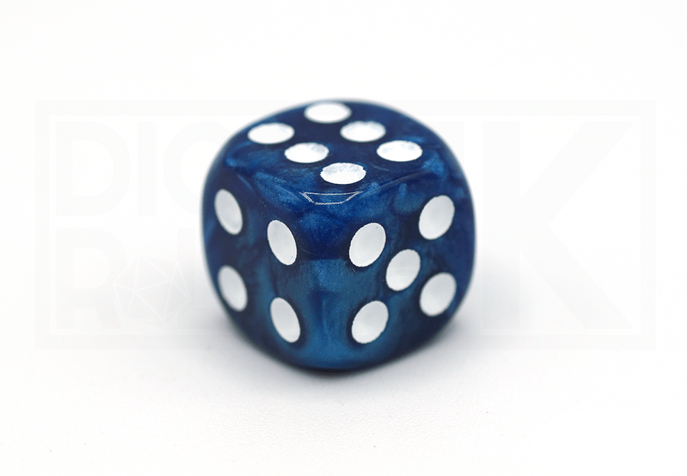 12x16MM Dice Block | Pearl Blue – Moonhopper Games