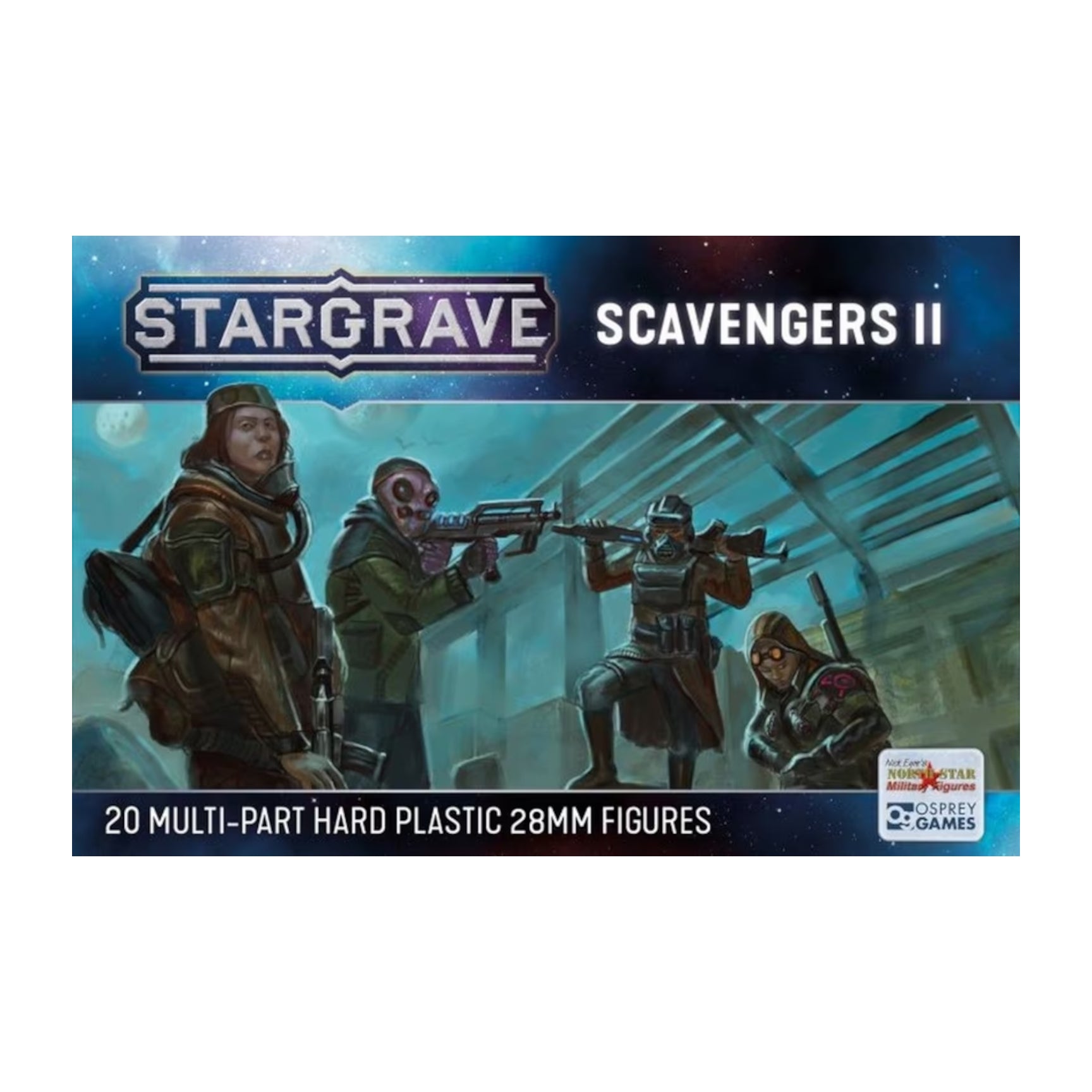 This box set enables you to build 20 Stargrave Scavengers (set 2 ...