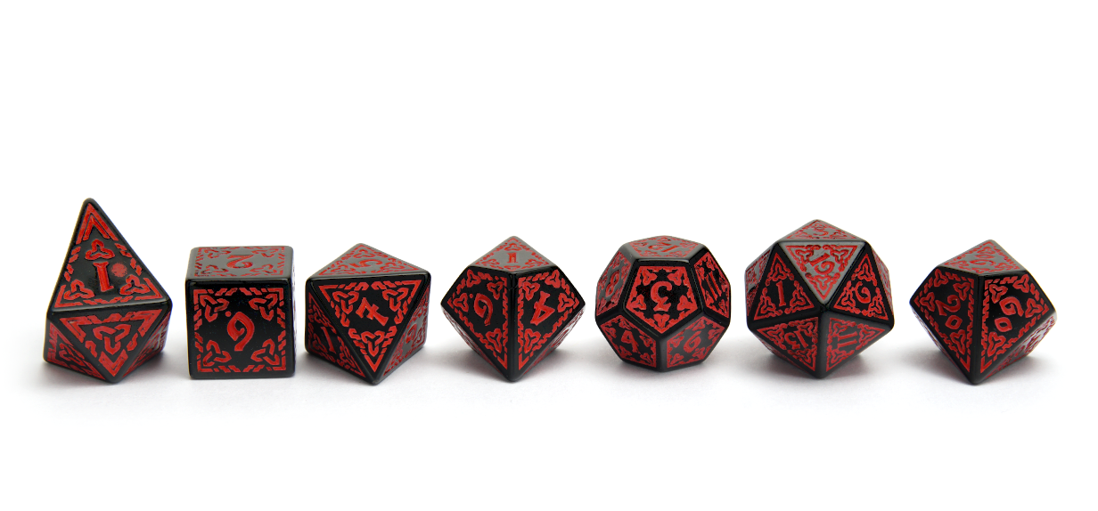 Celtic Carving | Red – Moonhopper Games