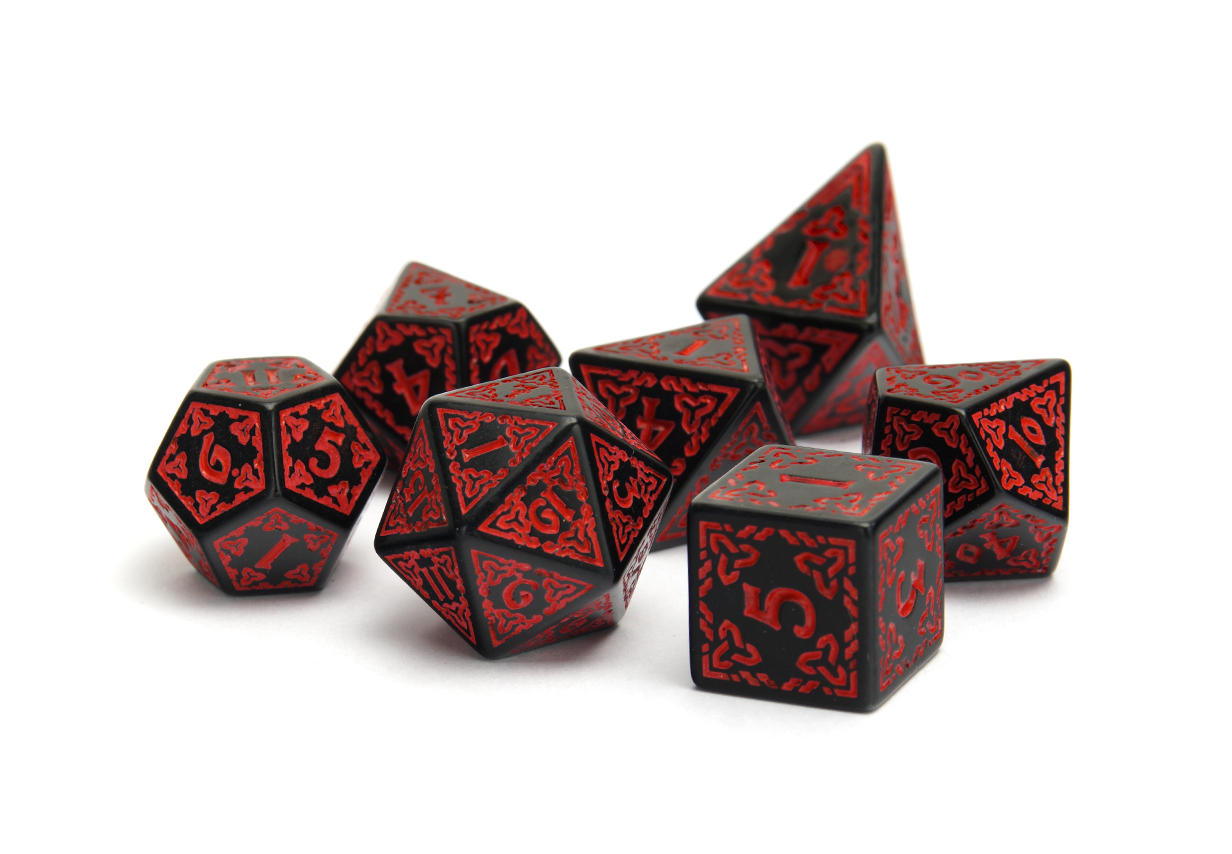 Celtic Carving | Red – Moonhopper Games