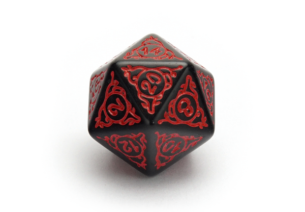 Druid's Circle Dice | Red – Moonhopper Games
