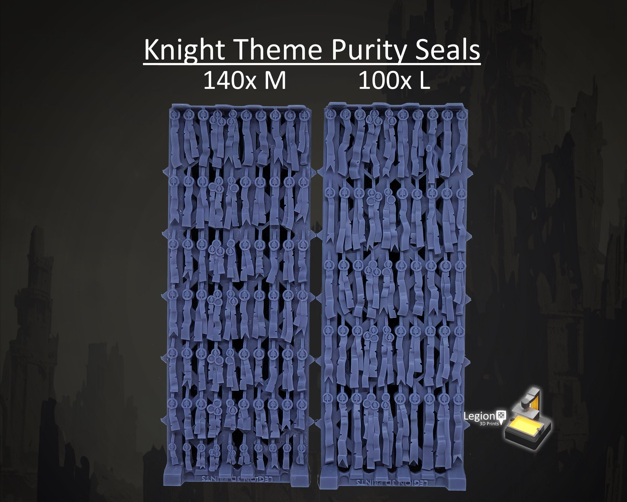 Knight Theme Purity Seals Oaths Papers Scenery Pack - for Wargaming Mo ...