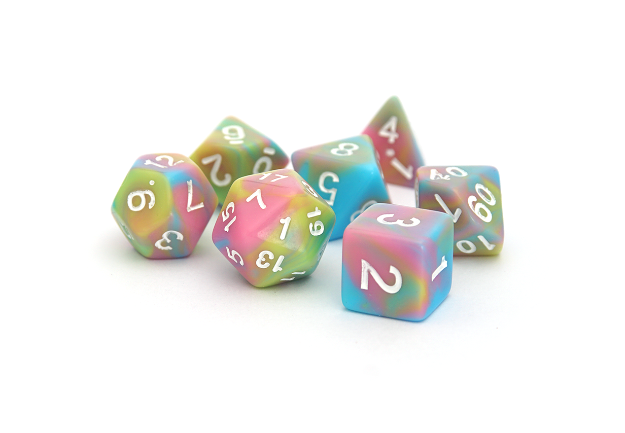 Pastel Blend Dice – Moonhopper Games